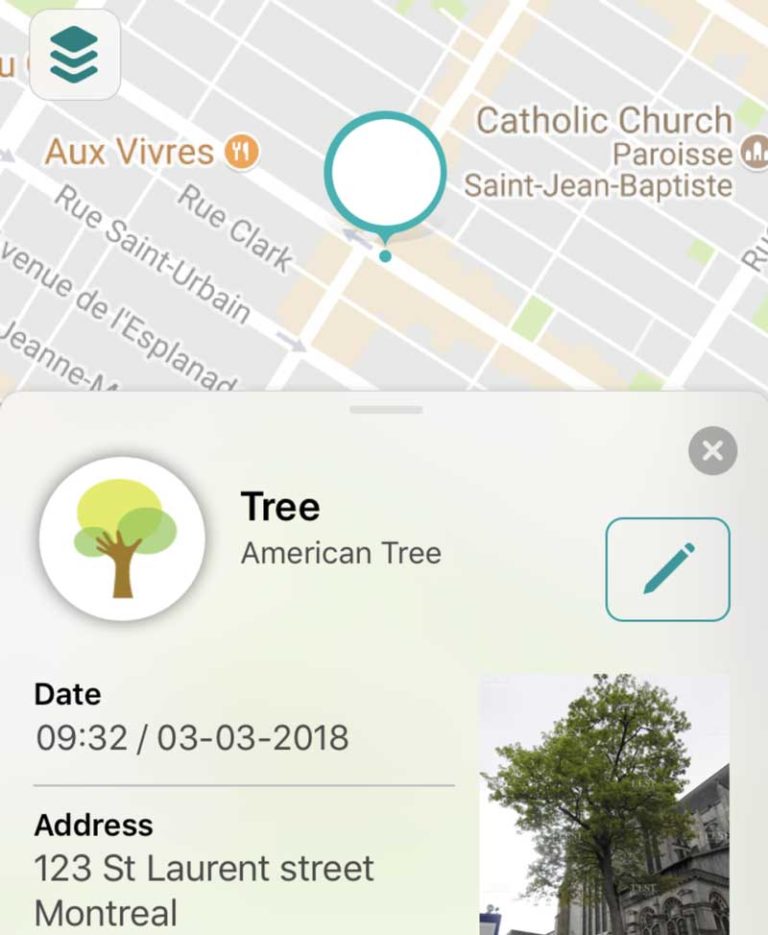 Application mobile Jmap Survey de K2 | Sidekick Interactive
